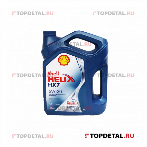 Масло Shell моторное 5W30 HX 7 A3/B4 SL SG+ 4л (полусинтетика ...